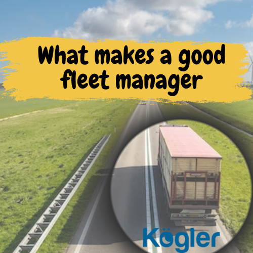 What makes a good fleet manager – Kogler Truck Mattress